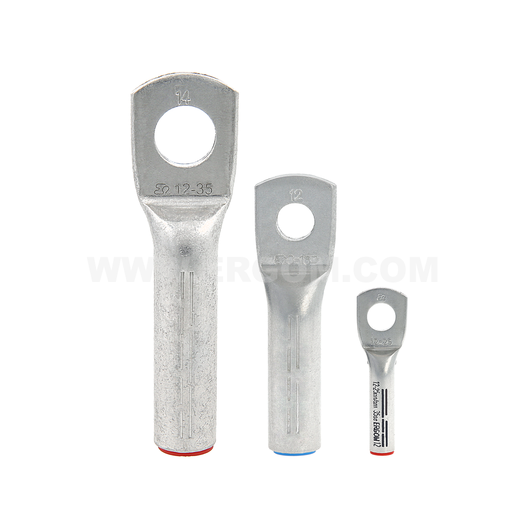 Aluminium tubular cable lugs, KDA type