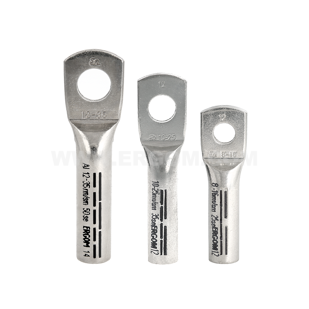 Aluminium tubular cable lugs, KDAC type