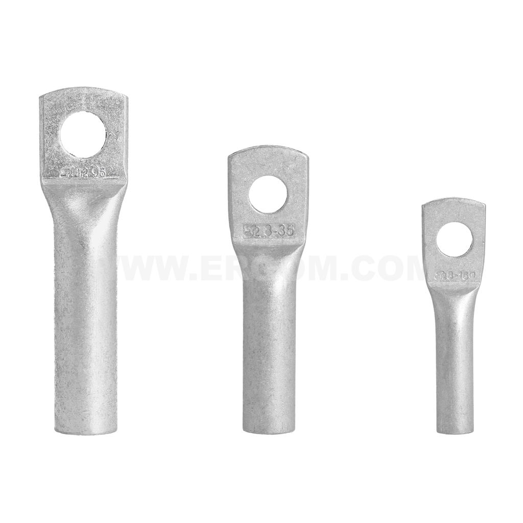 Aluminium thin-walled tubular cable lugs, 2KAm type