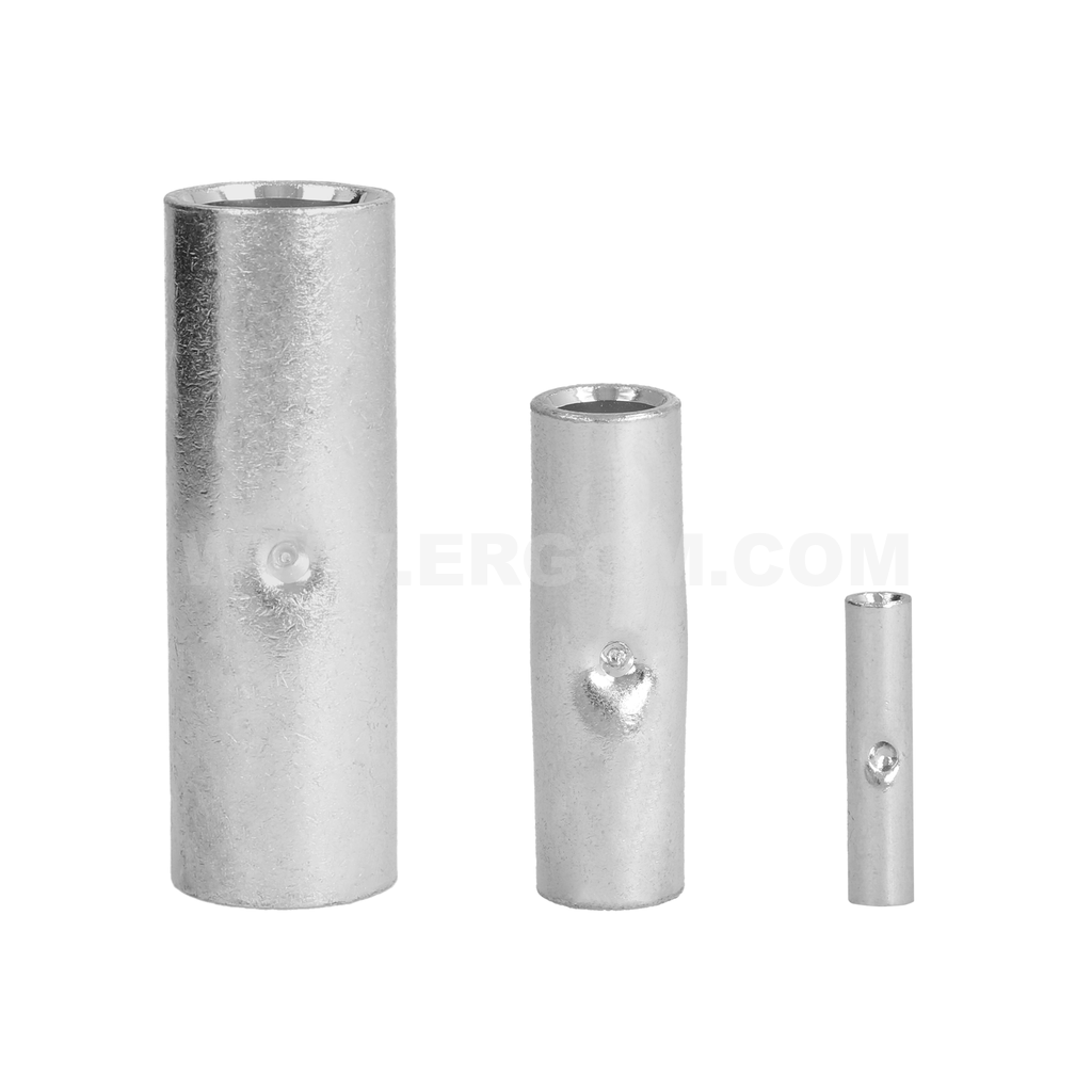 "Butt splice" compression cable connectors, KL type