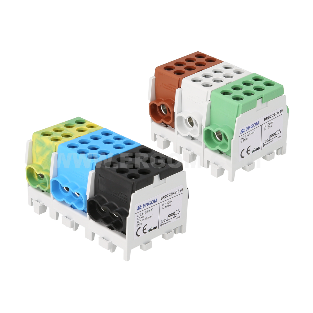 Compact distribution blocks, BRC2 type 1000V
