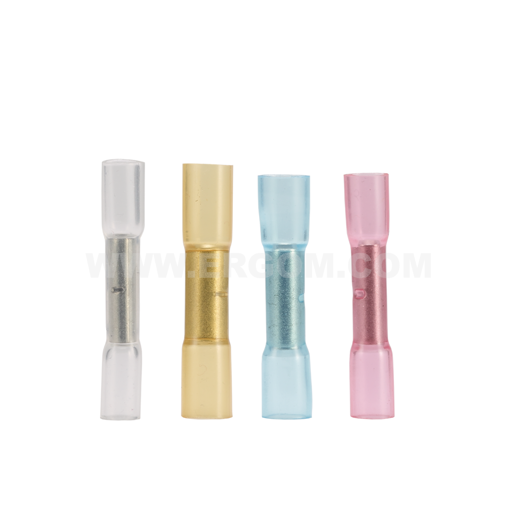 "Butt splice" connectors in heat-shrink insulation, KLIT type