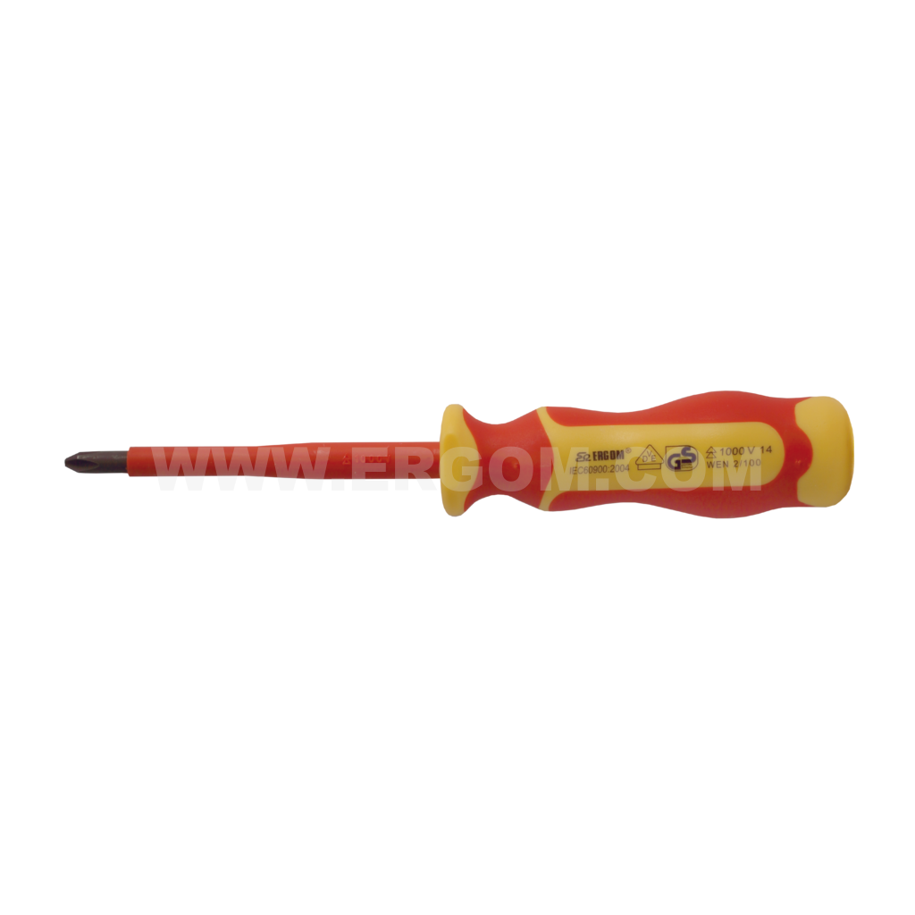Electrotechnical 1000 V screwdrivers, cross-shaped, WEN type - by Ergom