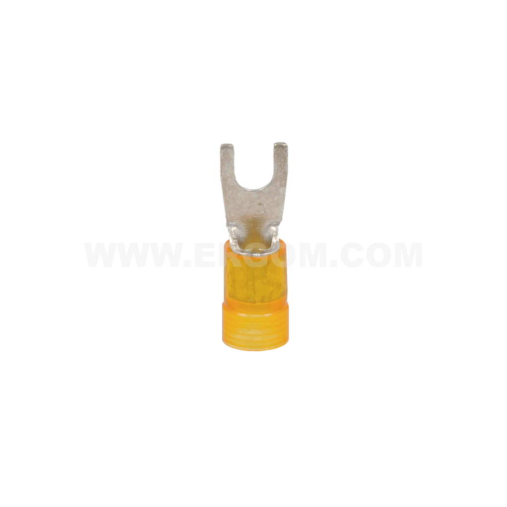 Insulated spade terminals, KWI...PC type - KWI 6/4 PC (100 PCS) - by Ergom