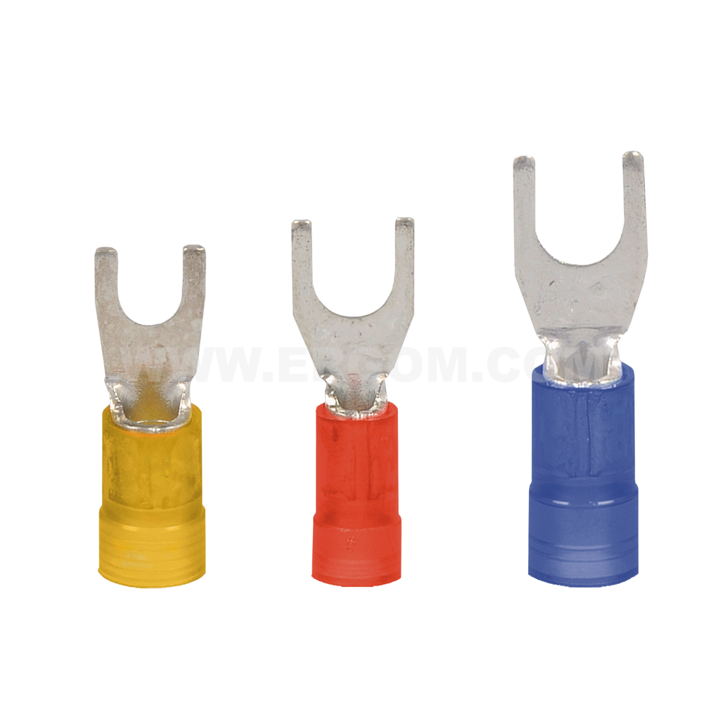 Insulated spade terminals, KWI...PC type - by Ergom