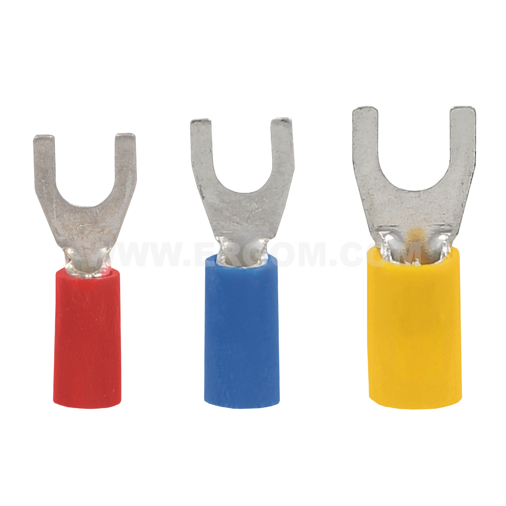 Insulated spade terminals, KWI...PCV type - by Ergom