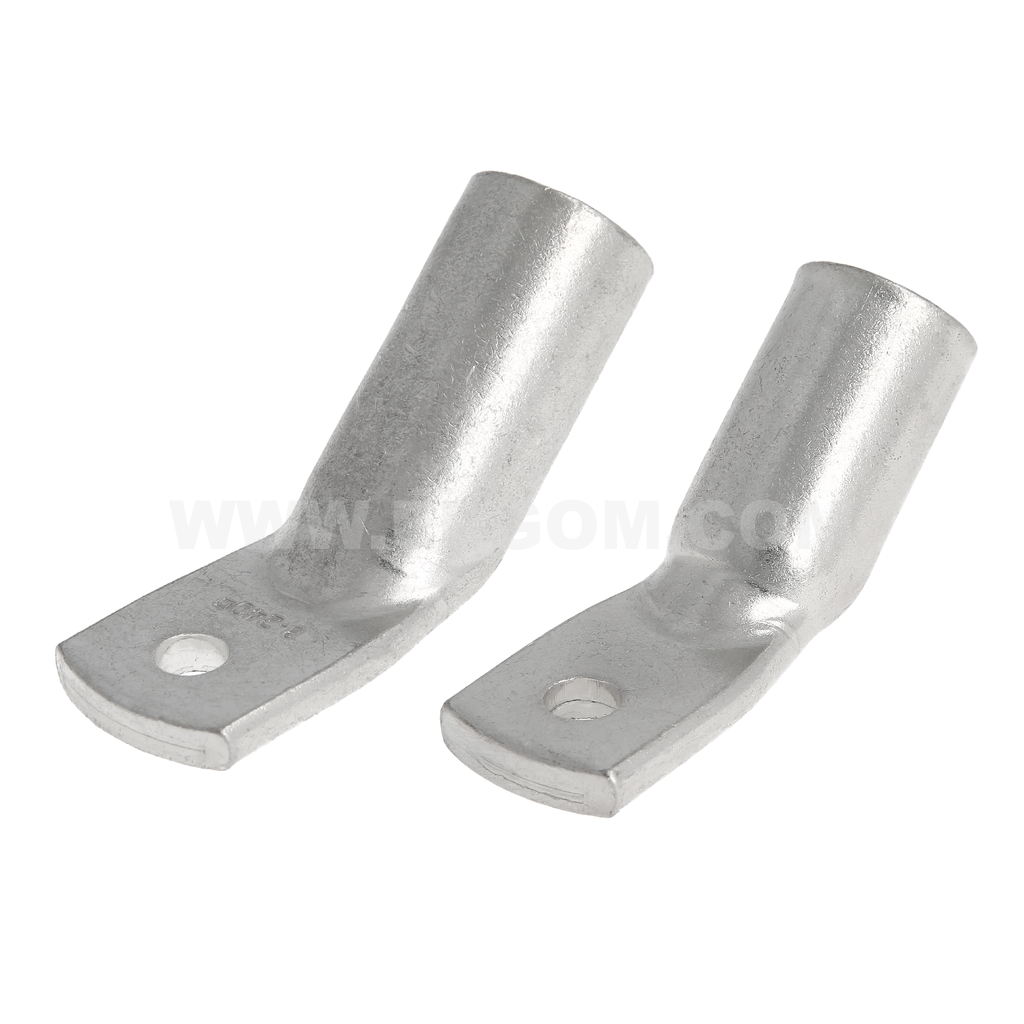 "Narrowed" tubular angle ring cable lugs, K45RW type - by Ergom