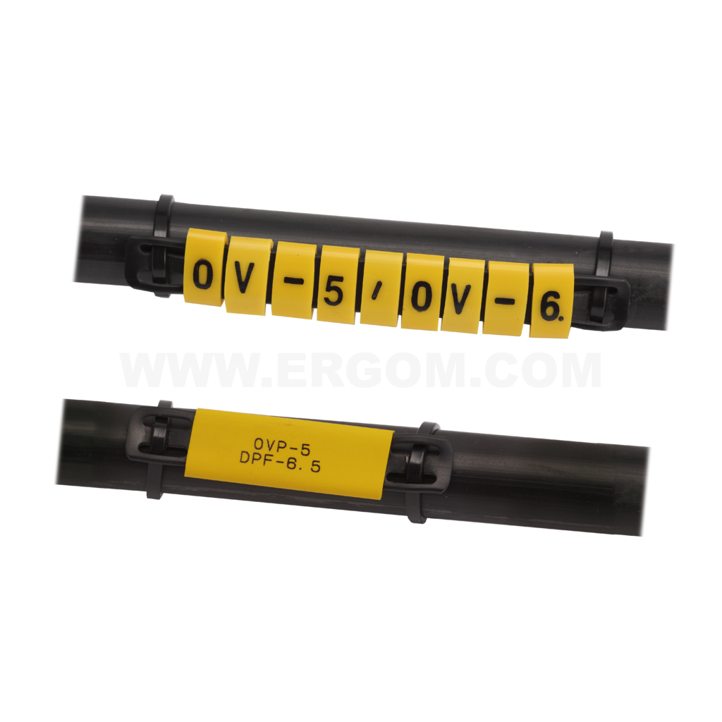 System of cable and bundle marking, OV 6 type - by Ergom
