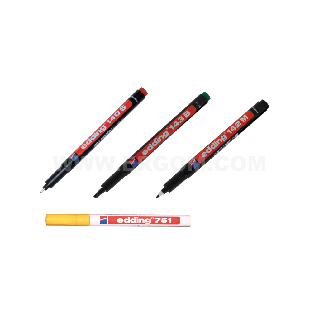 Permanent waterproof markers