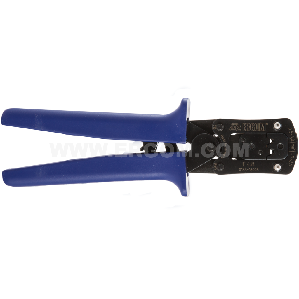 Professional crimping tool, WZP 4.8/0.5-2.5 - WZP 4,8/0,5-2,5 - by Ergom