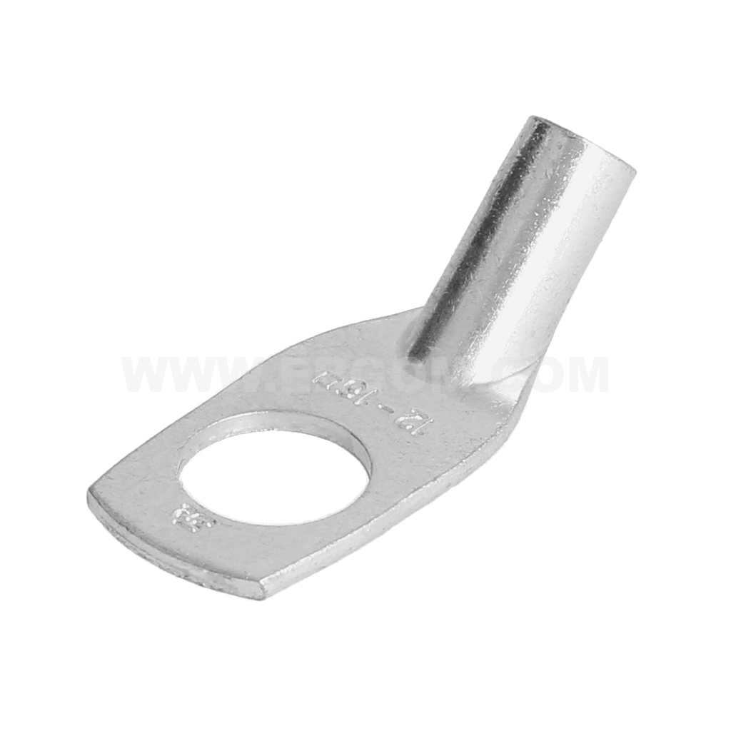 Tubular angle cable lugs, K45R type - K45R 16/12 (10 PCS) - by Ergom