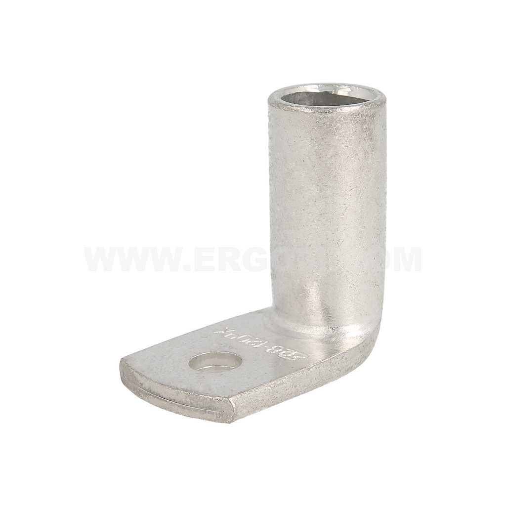 Tubular angle cable lugs, K90R type - K90R 120/8 (10 PCS) - by Ergom