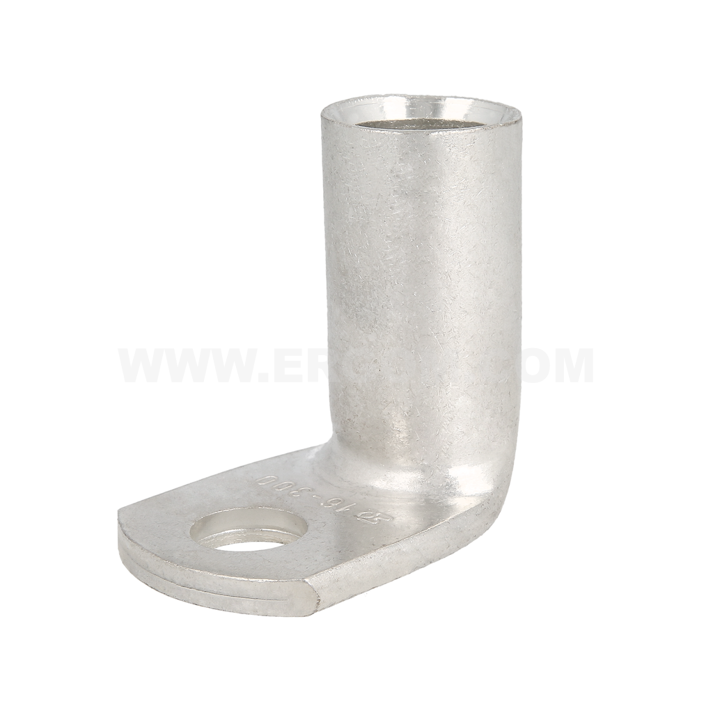 Tubular angle cable lugs, K90R type - K90R 300/16 (10 PCS) - by Ergom