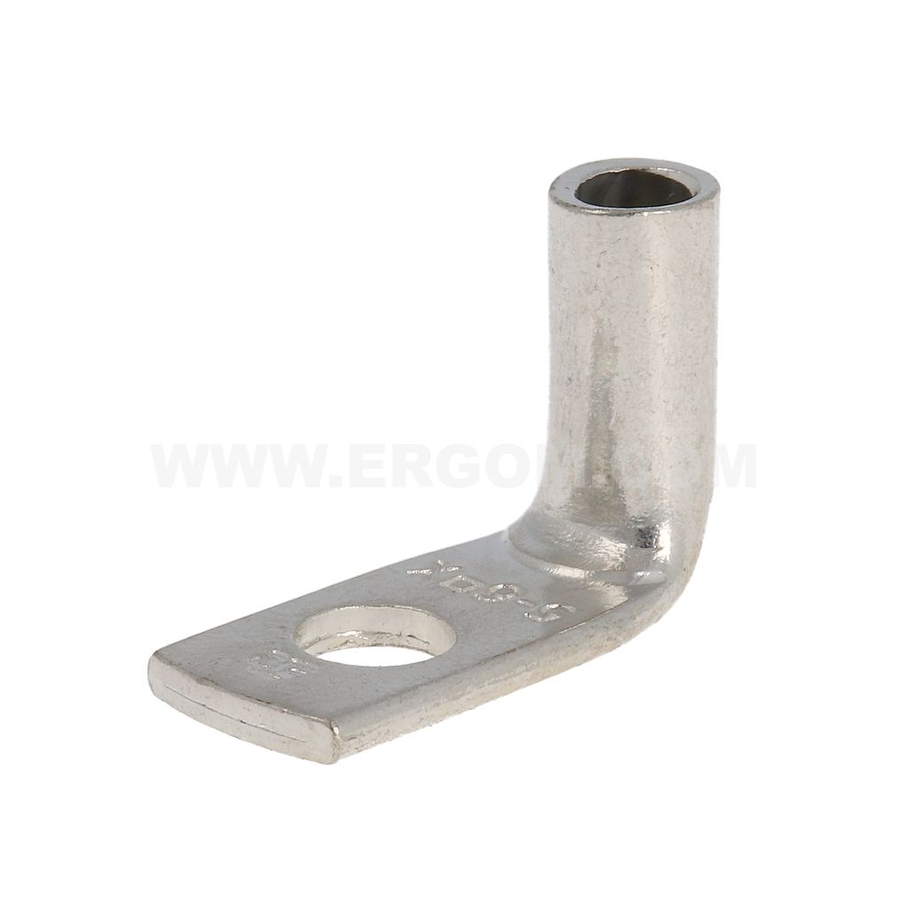 Tubular angle cable lugs with inspection hole, K90Ro type - K90Ro 6/5 ...