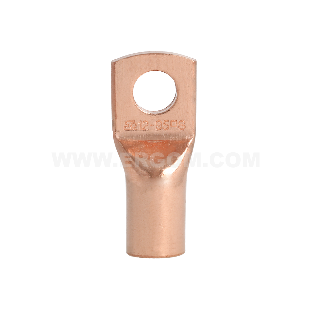 Tubular ring cable lugs, KM type - KM 95/12 (50 PCS) - by Ergom