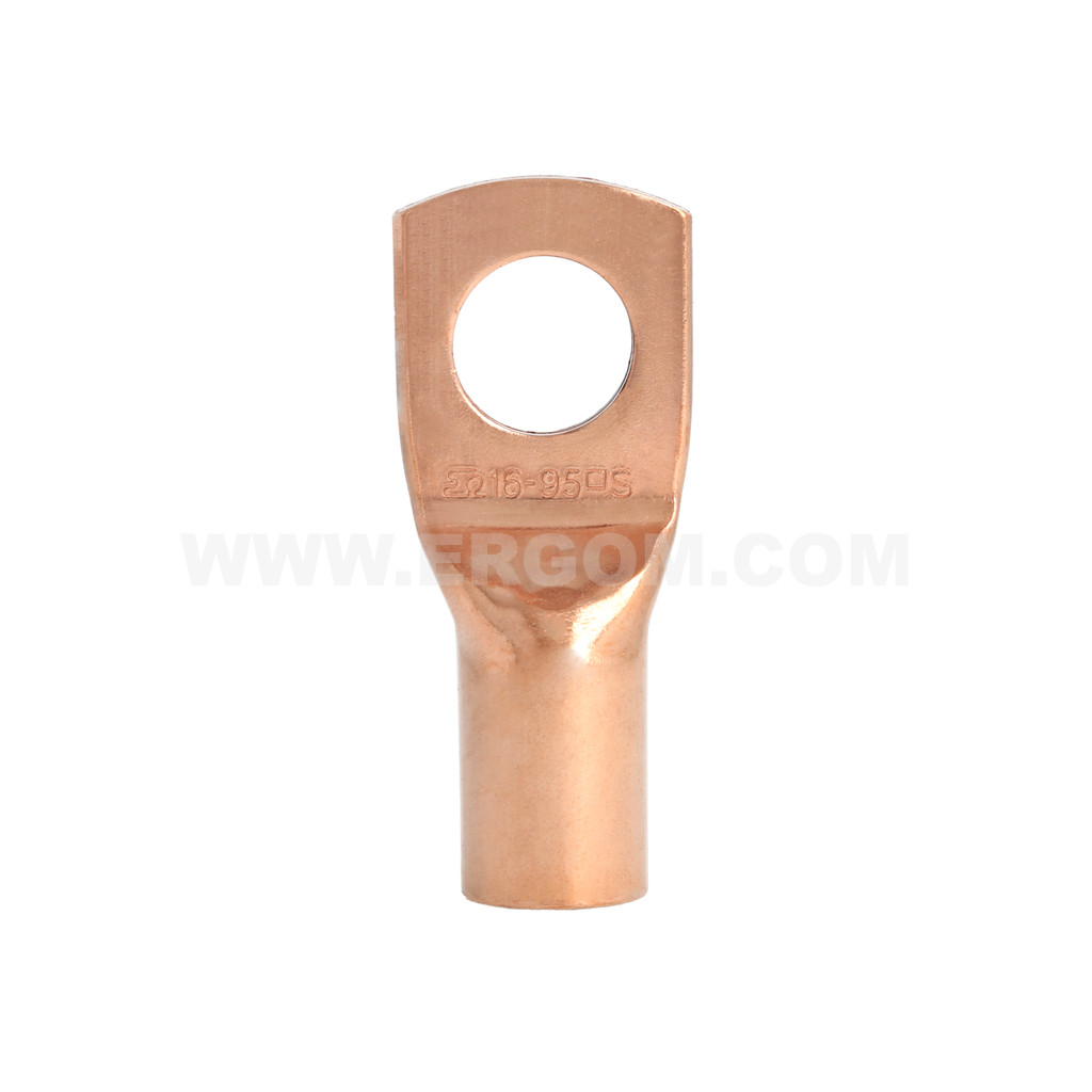 Tubular ring cable lugs, KM type - KM 95/16 (50 PCS) - by Ergom