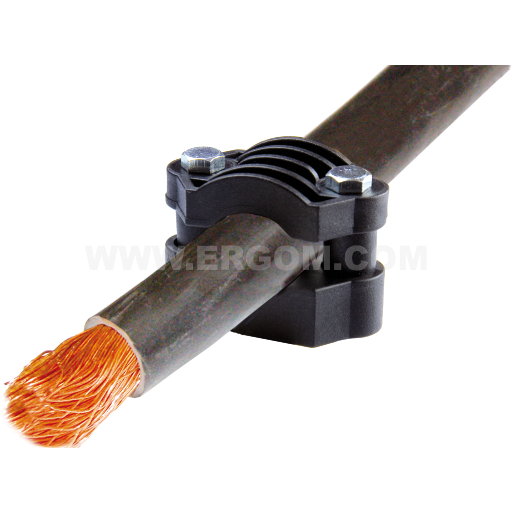 Cable fixing clamps, UKR type