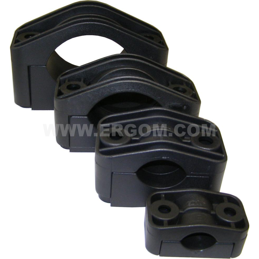 Cable fixing clamps, UKR type