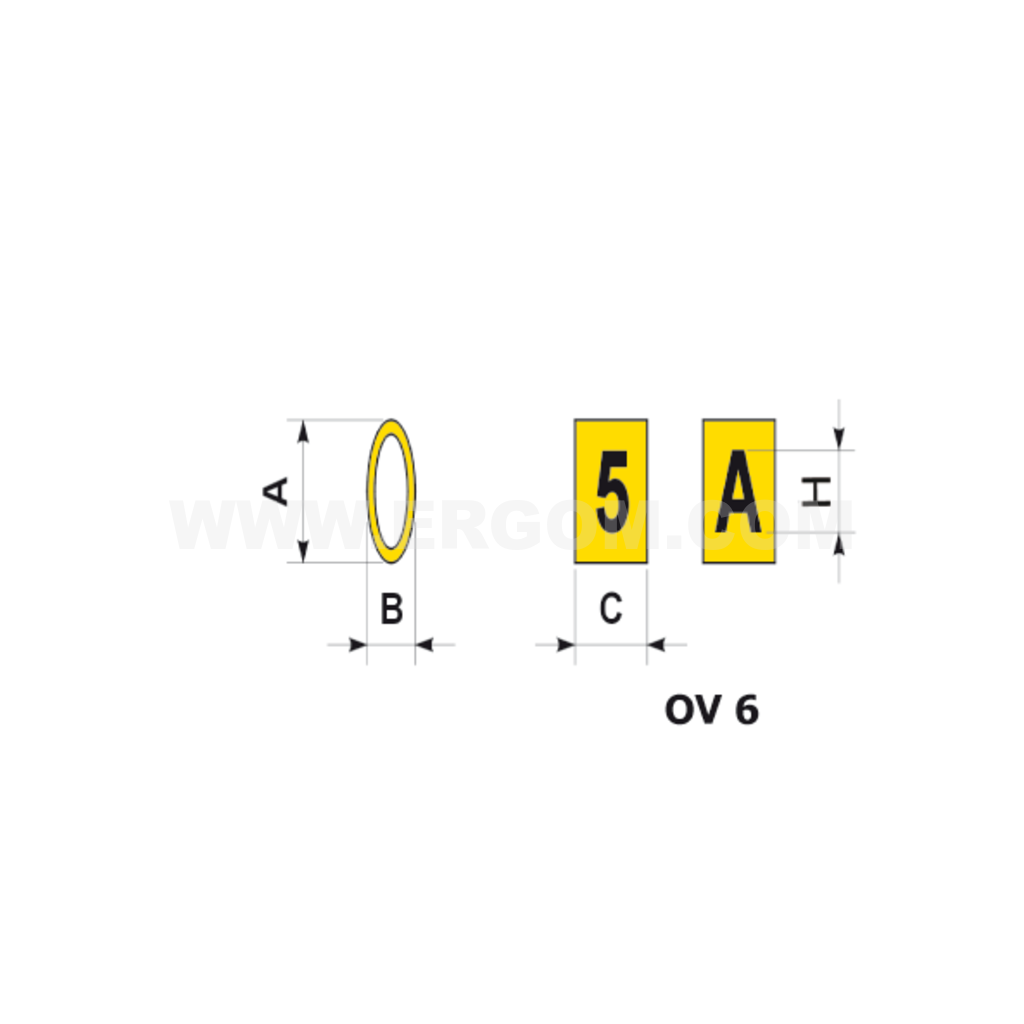 OV-6/"V" (100 PCS)