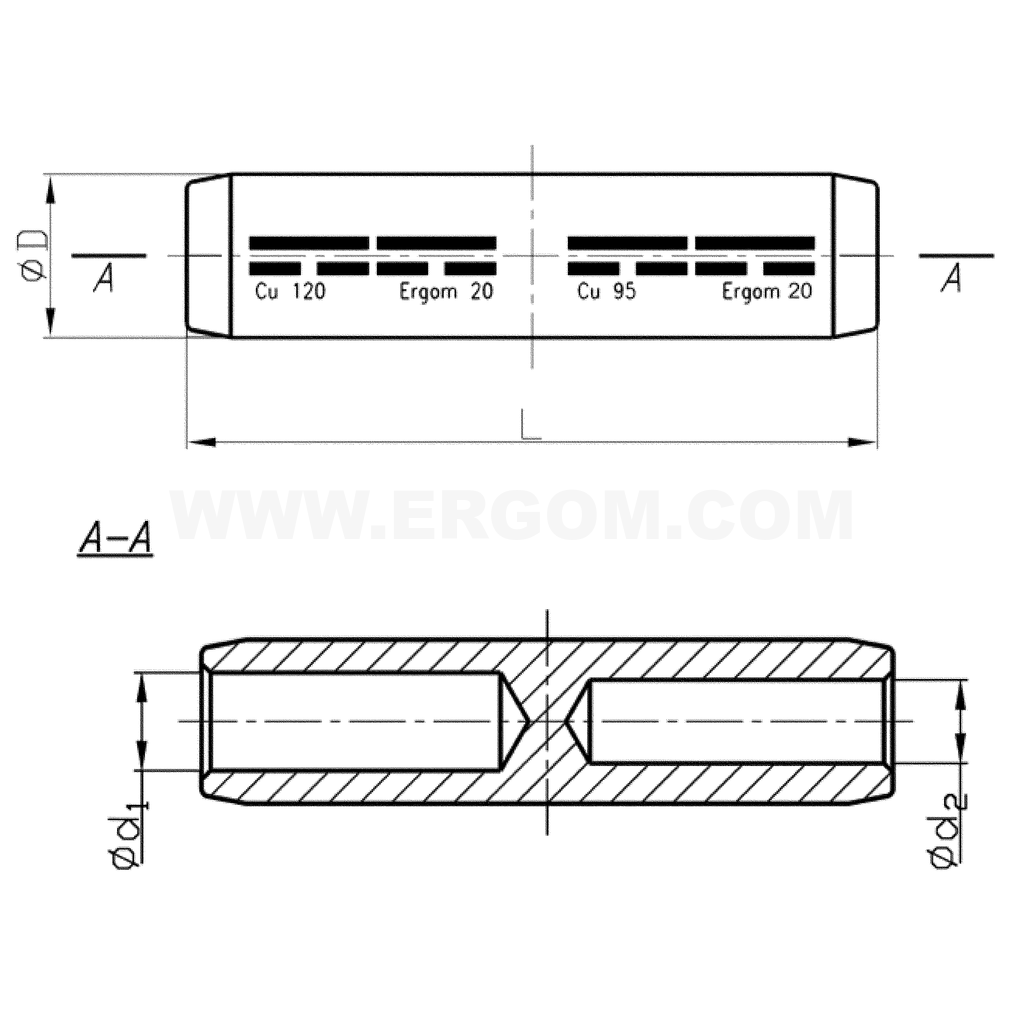 Non-tension compression reducing tubular cable connectors with barrier ...